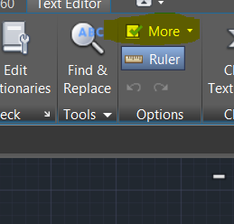 mtext editor opacity - Autodesk Community