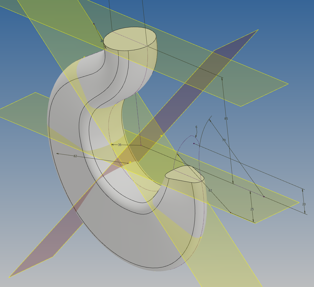 Solved: Loft not utilizing guide rails properly - Autodesk Community