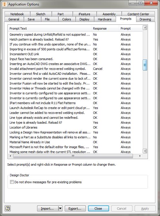 Prompts order - Autodesk Community