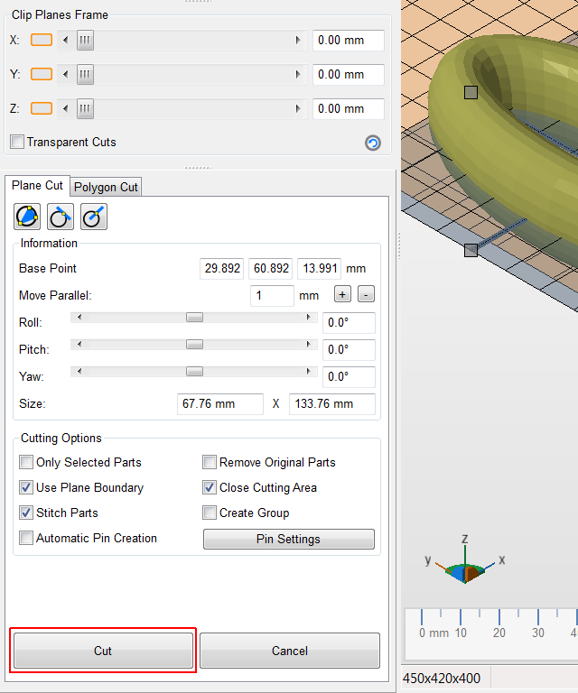 Solved: Where is Execute cut in NetFabb Standard 2017? - Autodesk Community