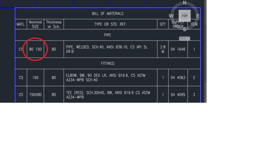 Solved: Pipe sizes collating on iso BOM - Autodesk Community