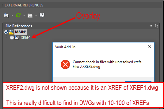 Where is the unresolved XREF? - Autodesk Community