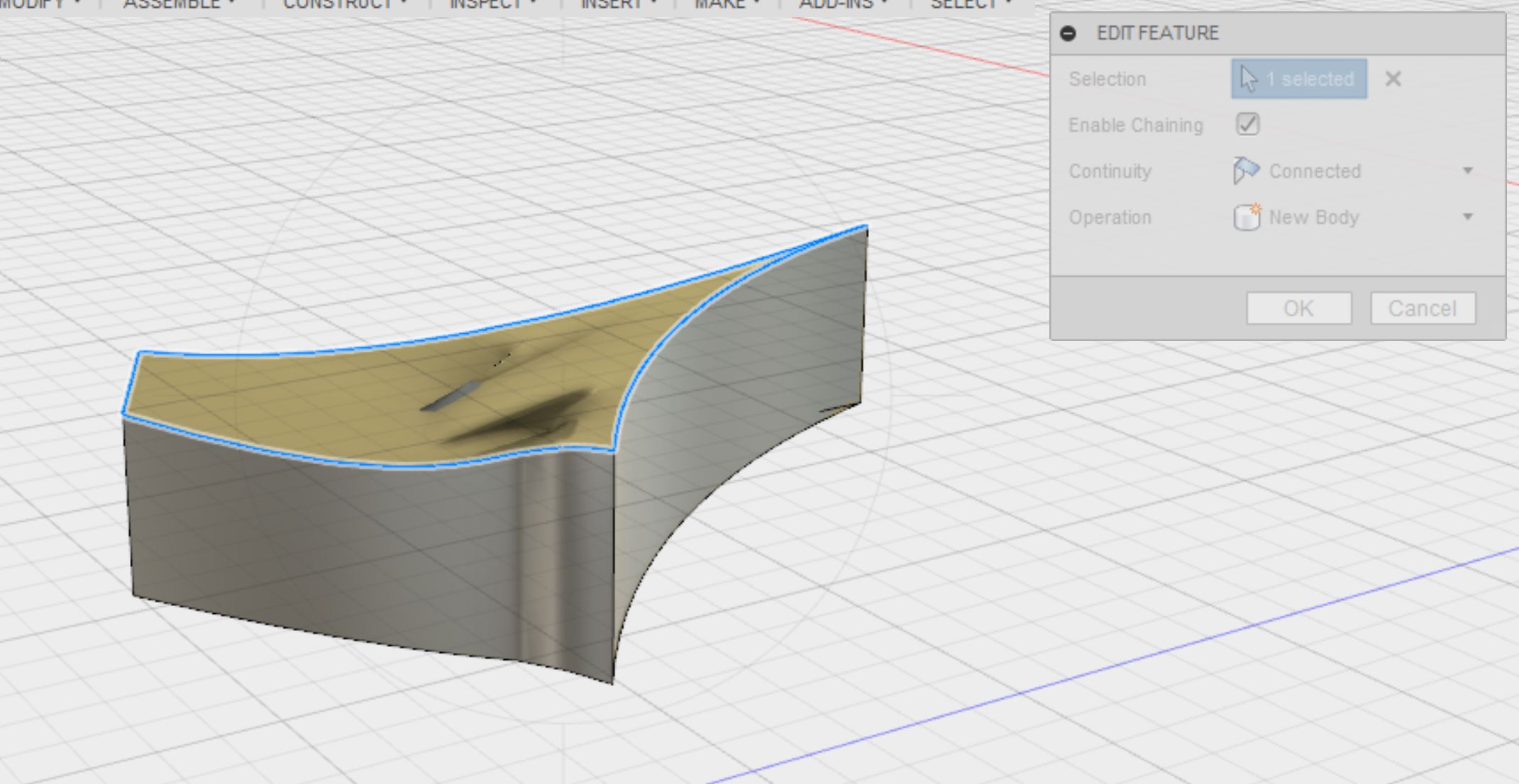 Surface Patch on a Concave Surface? - Autodesk Community