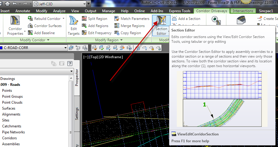 Solved: 2012 corridor editor - Autodesk Community