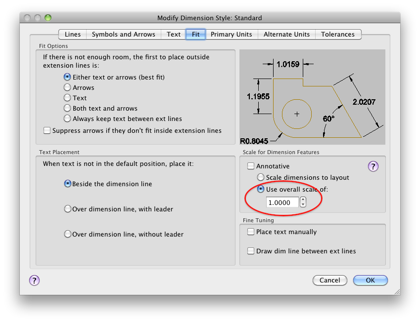 dimensions sizes - Autodesk Community