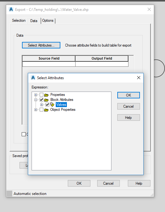 Troubling Exporting Text Andor Attributes To Shapefile For Arcmap 9801