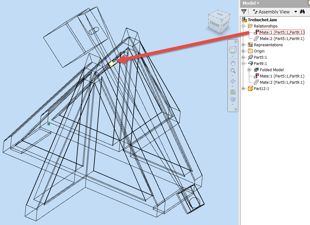 Help with simulation - catapult: trebuchet - Autodesk Community