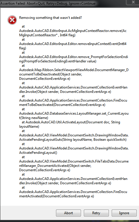 I've never seen this one before. - Autodesk Community