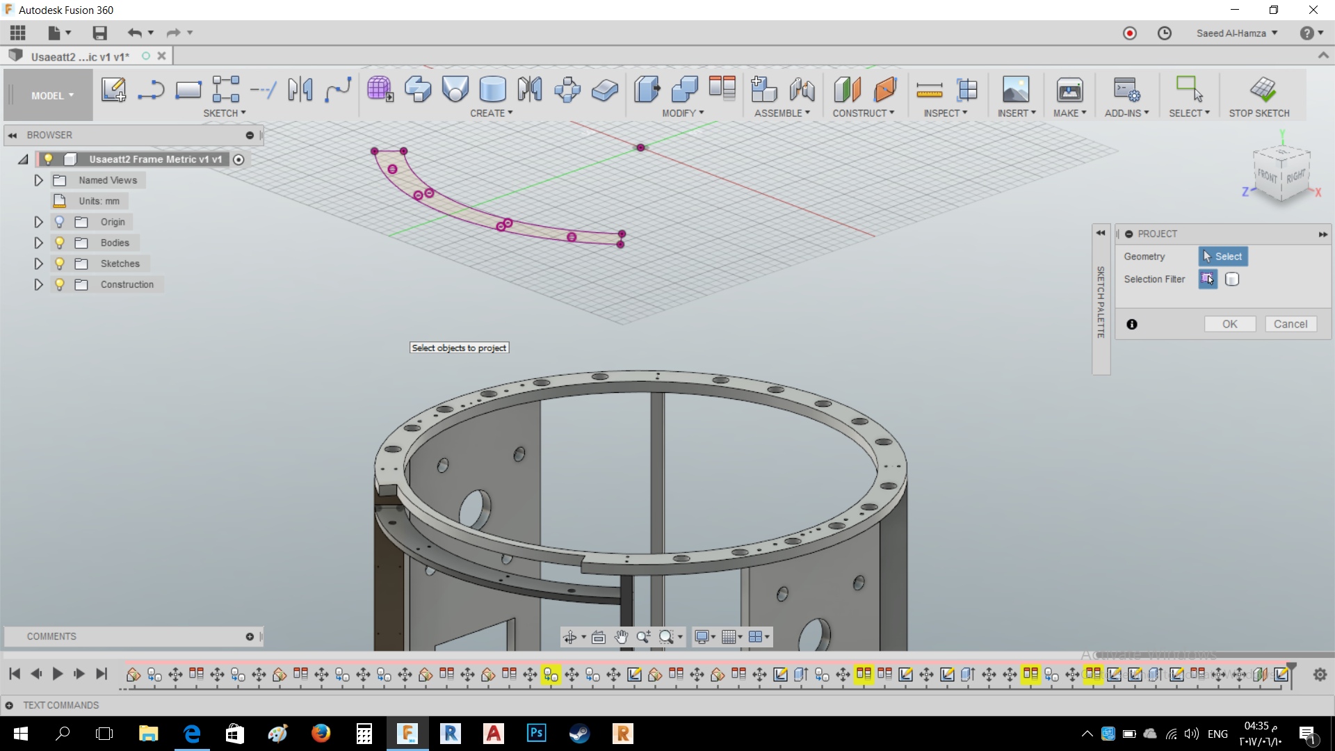 Solved: How to align an object on an angle. - Autodesk Community