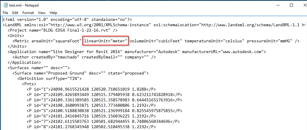 REVIT XML Units not adhered to on Import - Autodesk Community