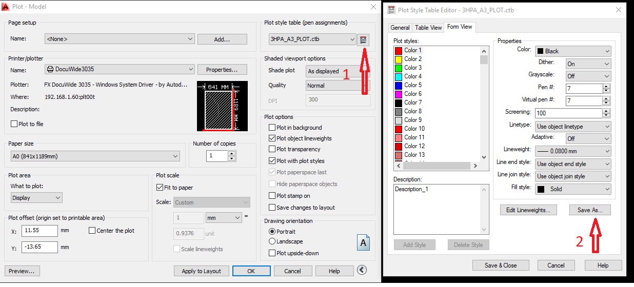 Solved: Plot style not showing up in page setup.. - Autodesk Community