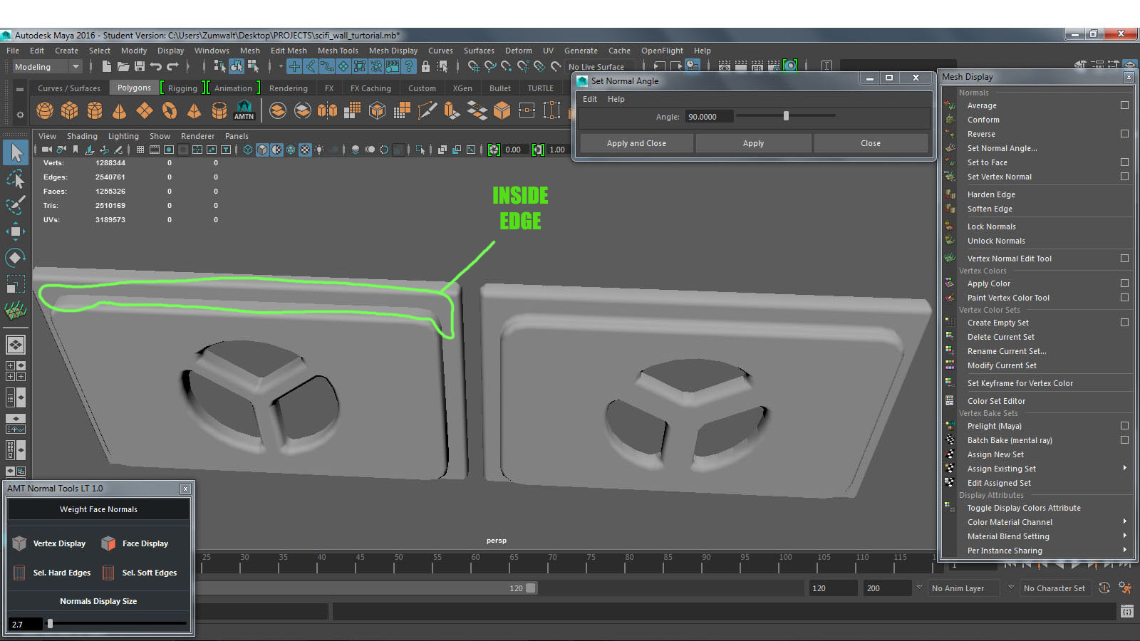 Face weighted normals - Autodesk Community