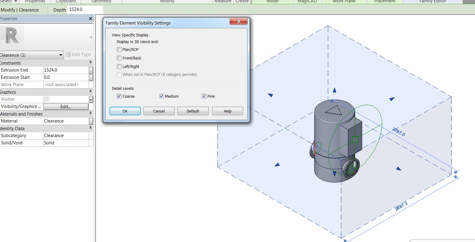 Solved: clearance Area Equipment - Autodesk Community
