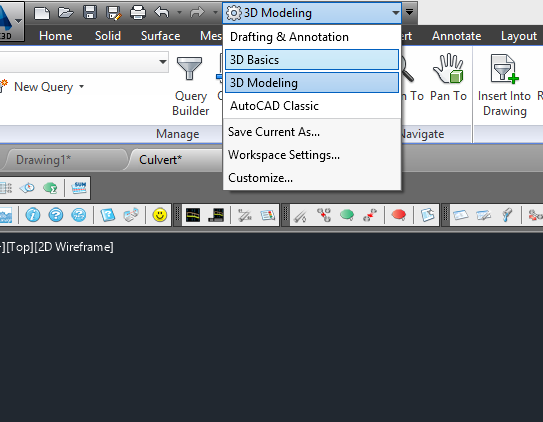 Solved: C3d Worksapce dissapeared - Autodesk Community