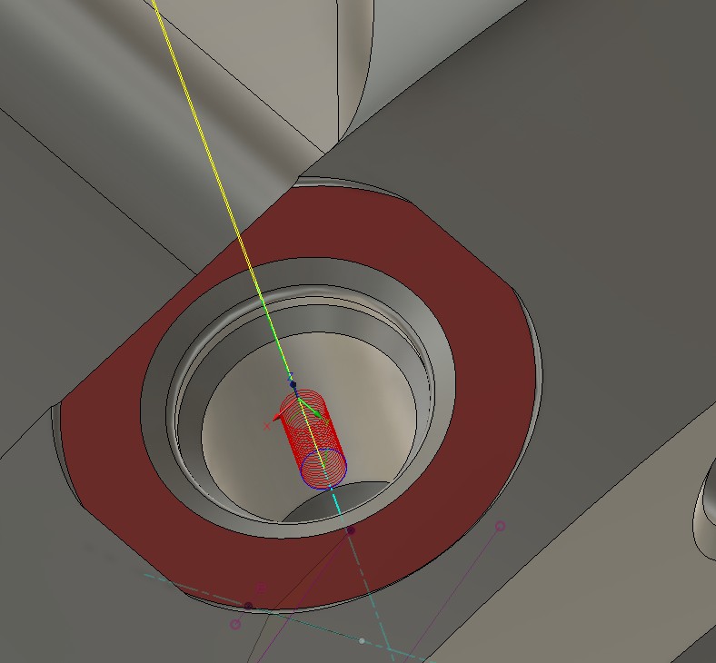 2D contour - actual chamfer tool diameter - Autodesk Community