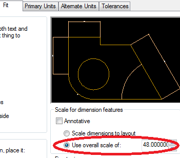 dim-style text size - Autodesk Community