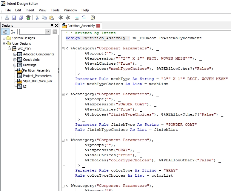 Solved: How to access Intent Design Rule items by category via .NET API? - Autodesk Community