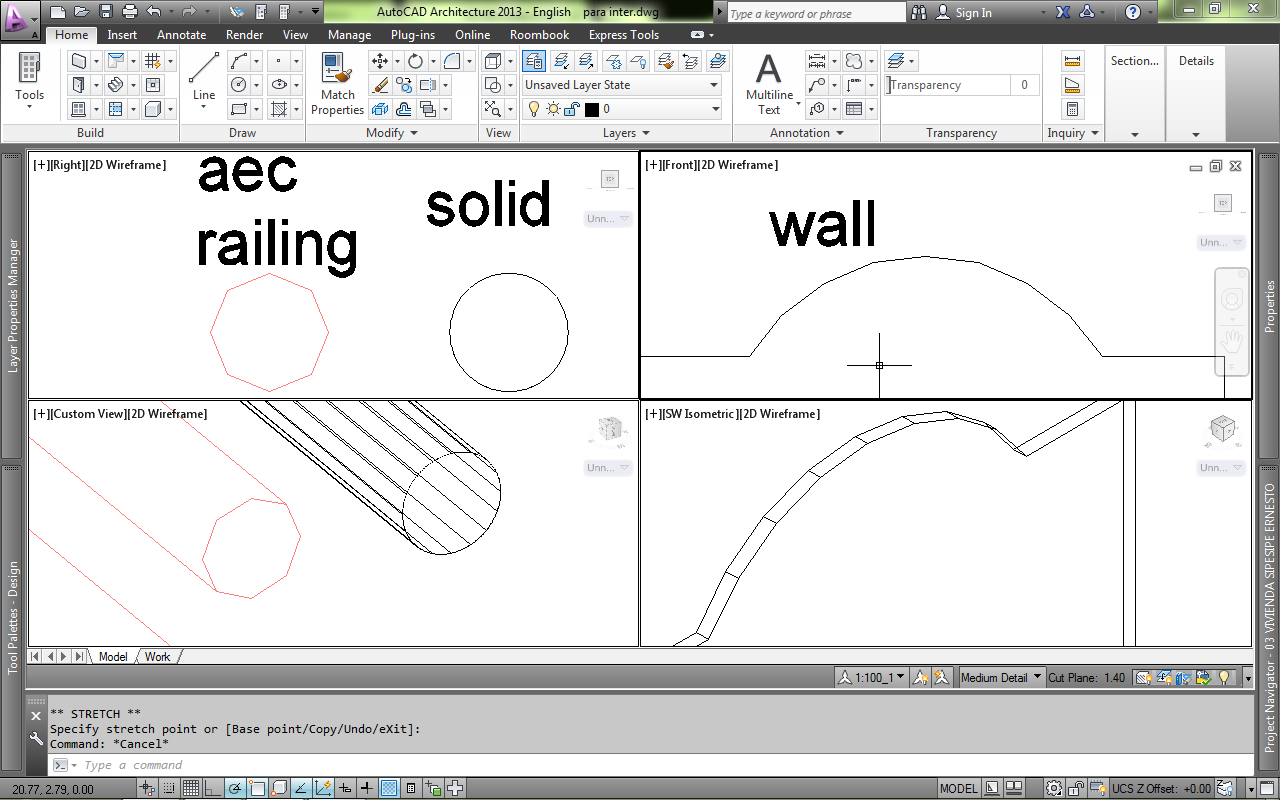 Solved: help with AEC elements - Autodesk Community