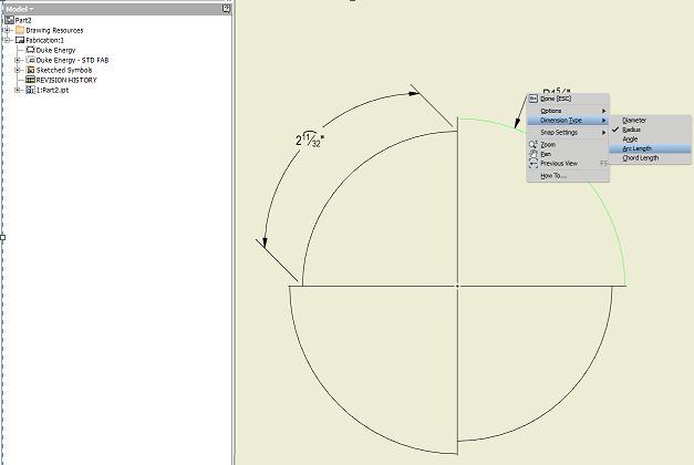 Solved: Need help Arc Dimensioning in drawing. - Autodesk Community