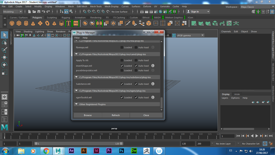 I don't have arnold in Maya 2017 student version - Autodesk Community