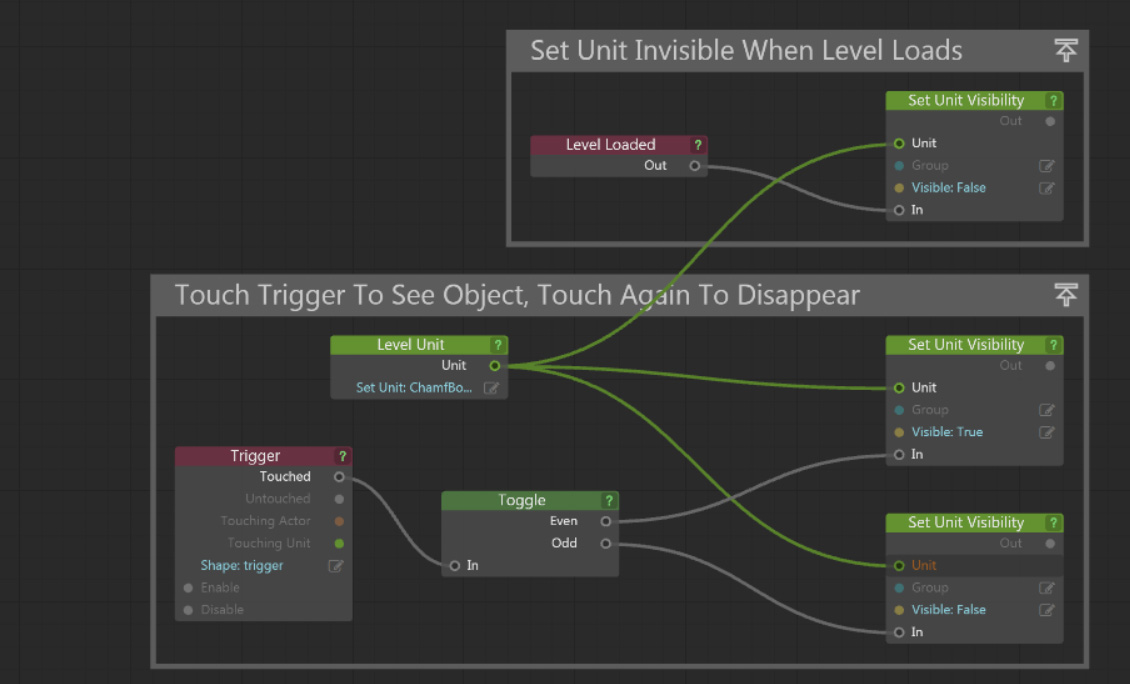Solved: how to create a trigger for visibility - Autodesk Community