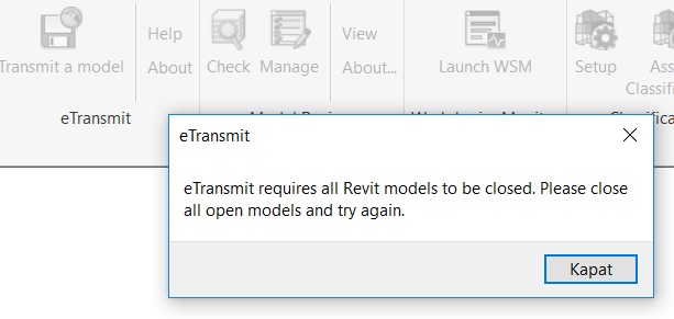Çözüldü: Revit 2018 etransmit requires Hatası - Autodesk Community