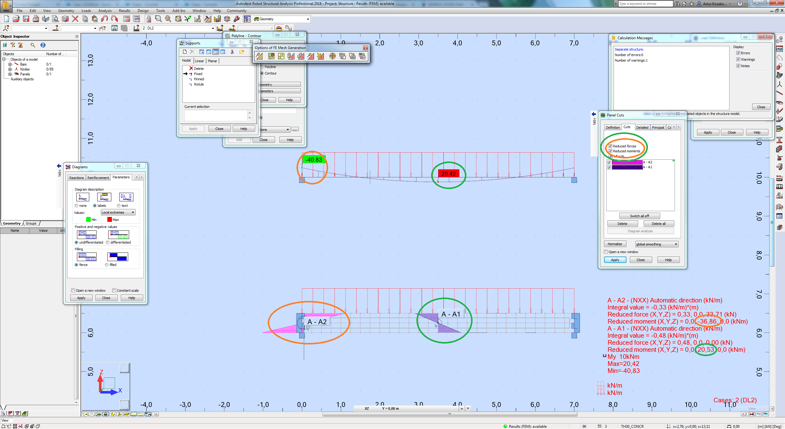 Solved: Analysing membrane forces on a panel - Autodesk Community