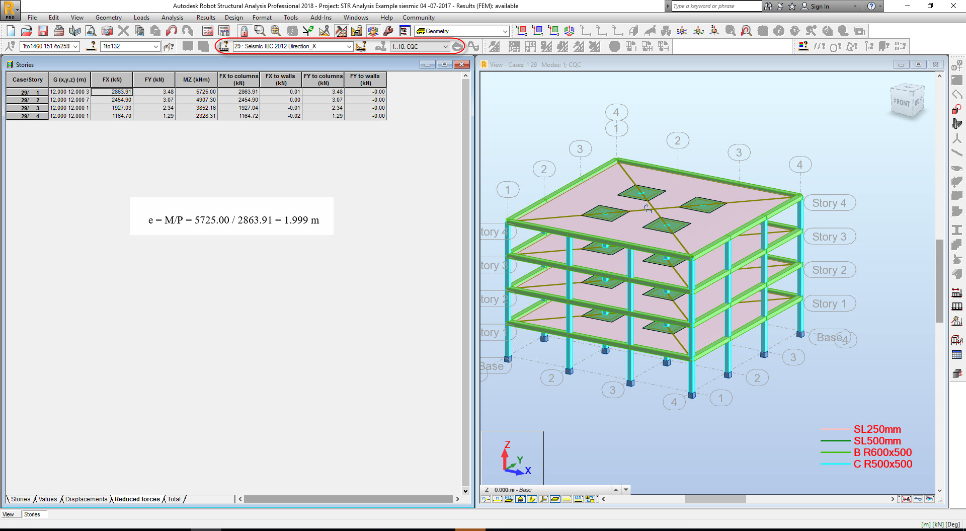Solved: Strange stories Reduced Forces Results - Autodesk Community