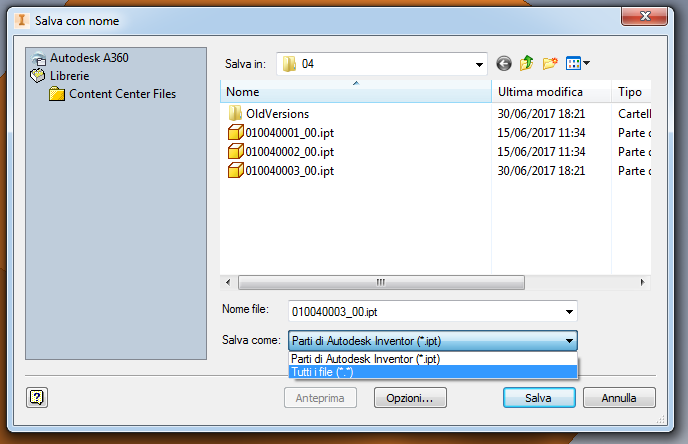 Different "save as..." in Inventor 2018 - Autodesk Community