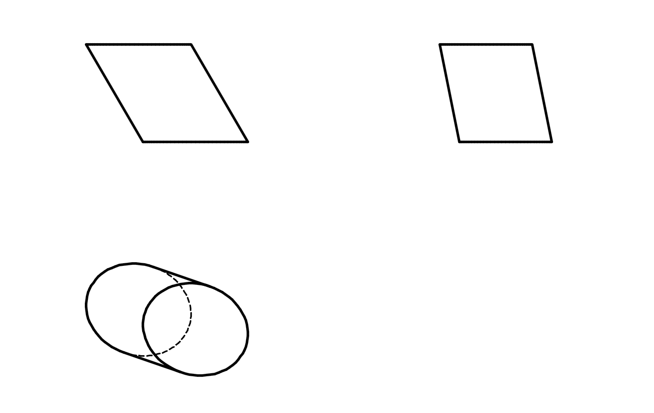 Solved: cylinder with two different centers - Autodesk Community