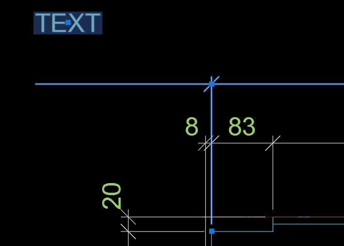 Leader line for Text on dimensions - possibility to offset text and ...