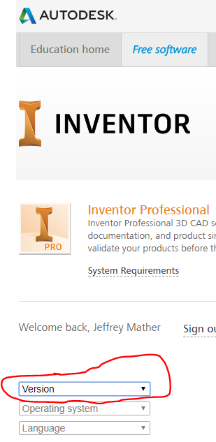 Change of student version Inventor 2017 to 2018 - Autodesk Community