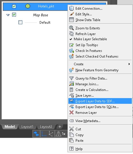 Import new FEATURE data - Autodesk Community