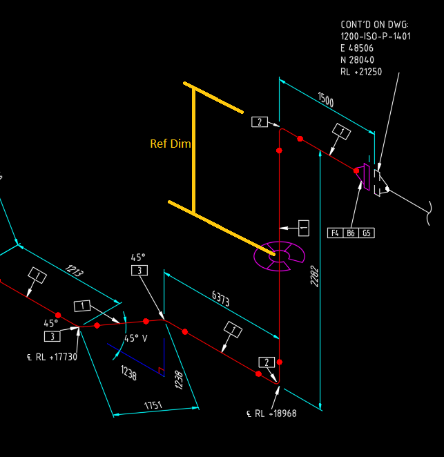 Isometrics Reference Dimensions - Autodesk Community