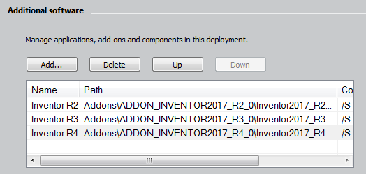 Solved: Deployment additional software - Autodesk Community