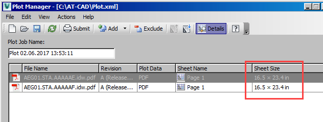 Vault 2018 - Plot Manager - Sheet Size - Autodesk Community