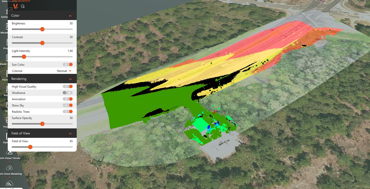 Importing point cloud but elevation does not match with the infraworks model - Autodesk Community