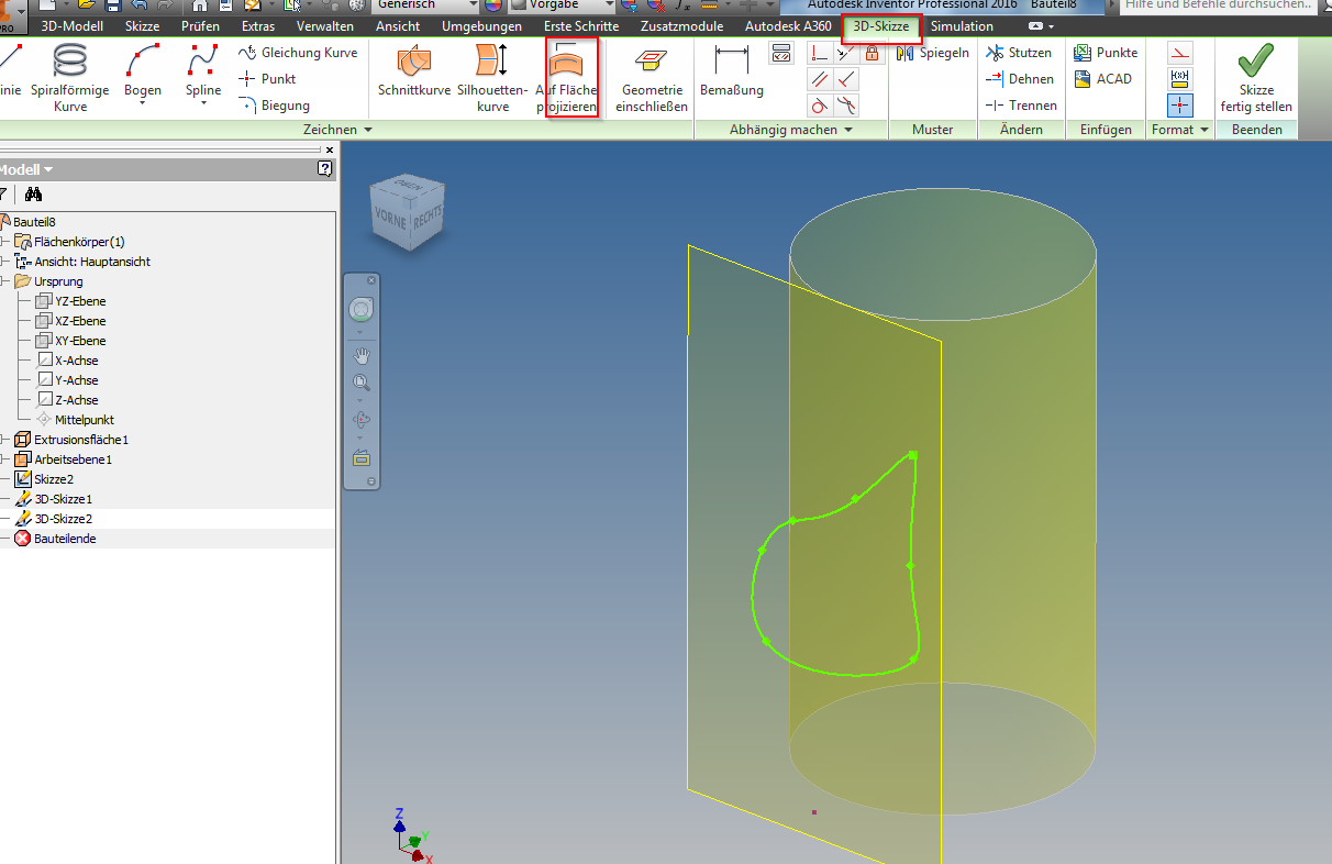 Gelöst: Inventor 2018 - 3D-Fläche in 2D Fläche abwickeln - Autodesk ...