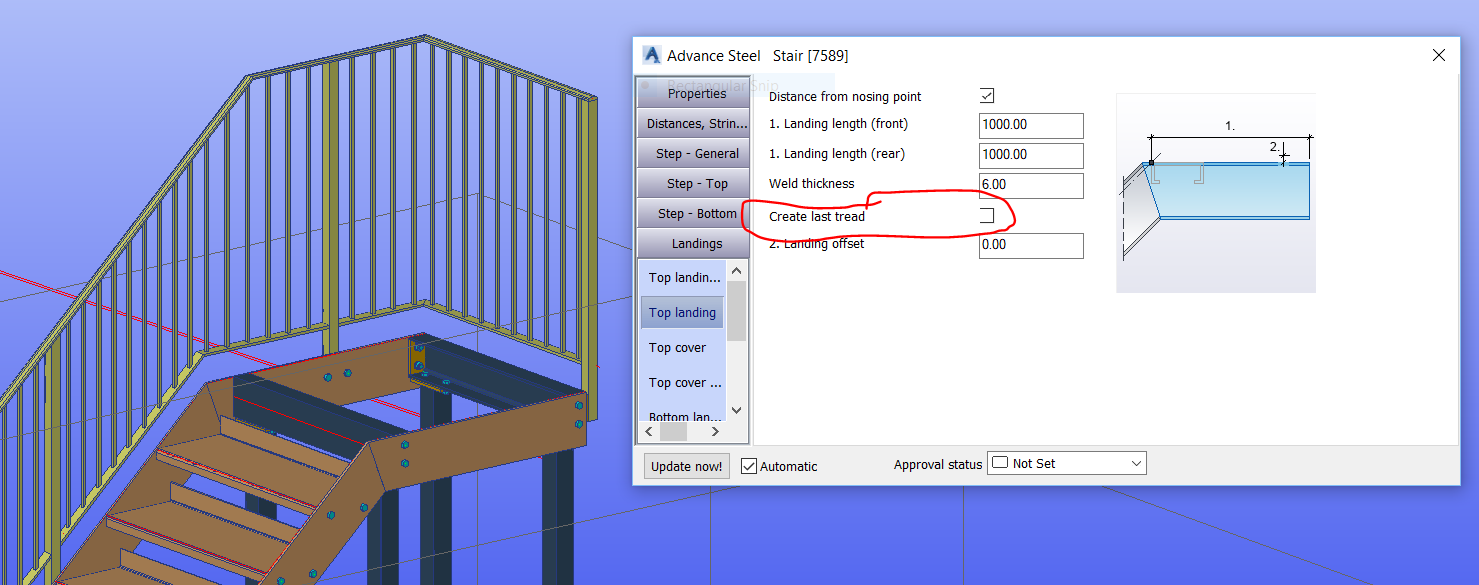 Solved: remove top step from stairs. - Autodesk Community