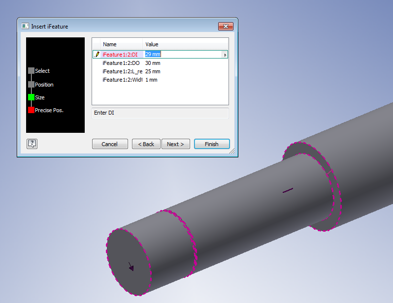 re-build the i-Feature creating dialog. - Autodesk Community