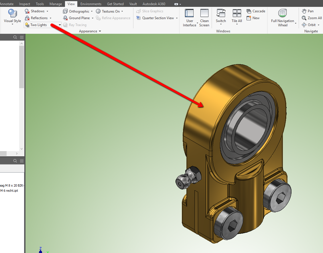 Inventor 2018 reflections don't behave correctly - Autodesk Community