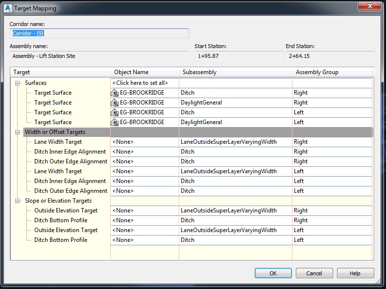 Solved: Corridor sudden width change - surface not behaving - Autodesk Community