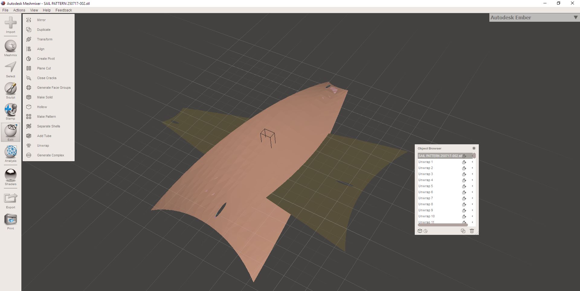 Solved: Unfold Complex Surface - Autodesk Community
