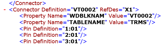 Matching the terminal pin numbers on the schematic and 3D model ...