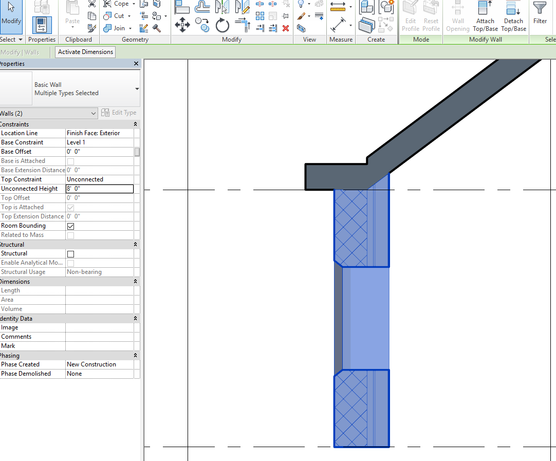 Window family void not cutting joined wall - Autodesk Community