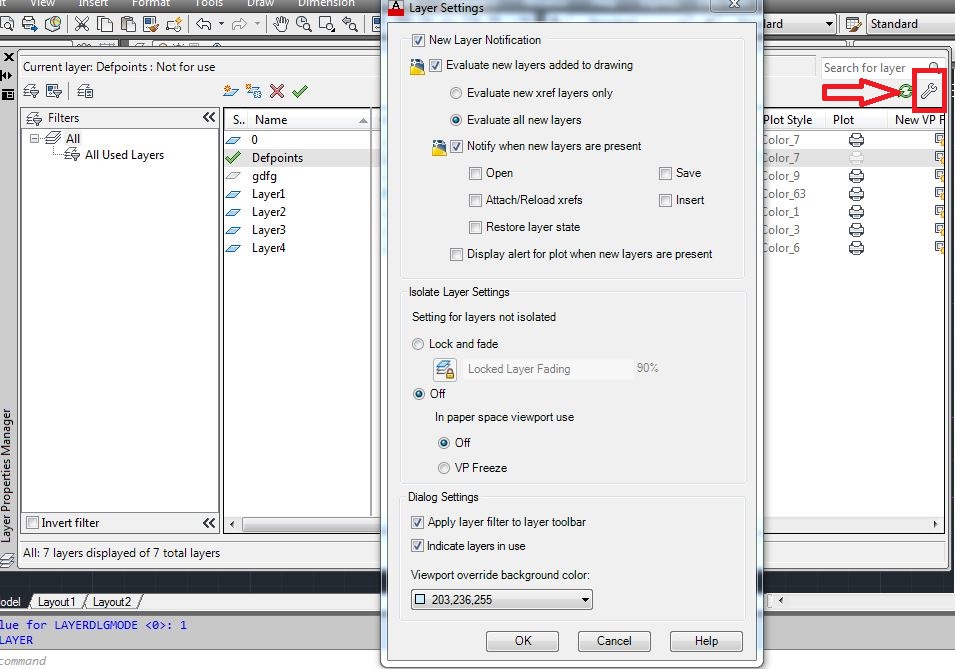 Turn off Layer Properties Manager Window - Autodesk Community