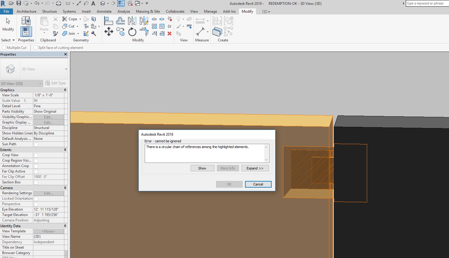 Solved: Void family doesnt cuts multiple objects? - Autodesk Community