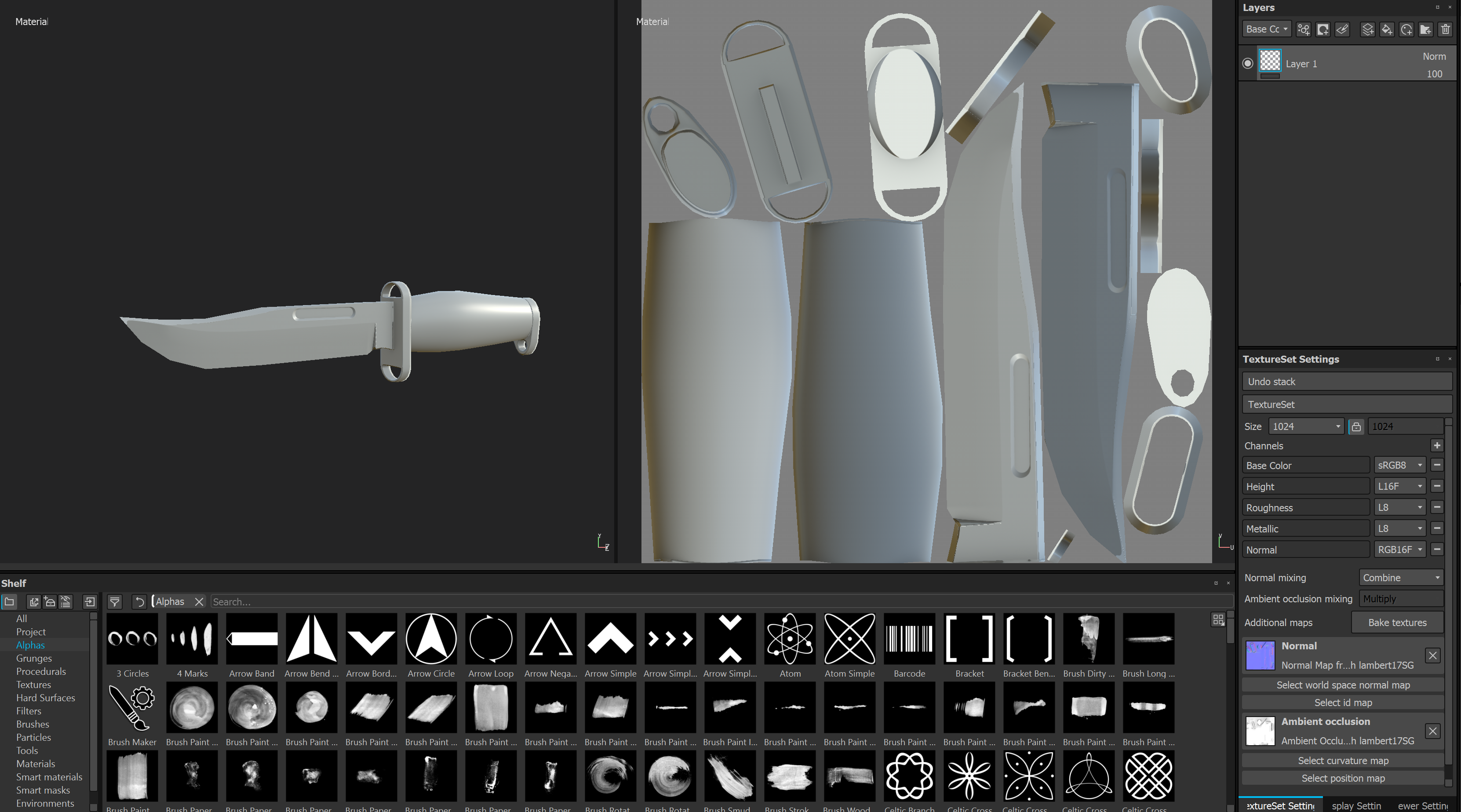 Solved: Baking normal map issue - Autodesk Community