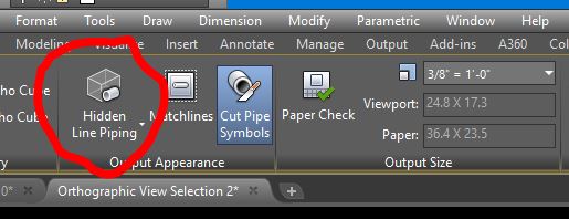 Solved: Orthographic Hidden Line Piping - Autodesk Community