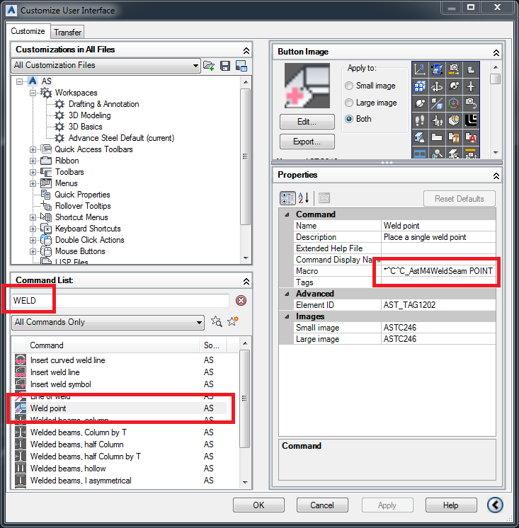 Solved: Weld Point - REPEAT LAST COMMAND - Autodesk Community